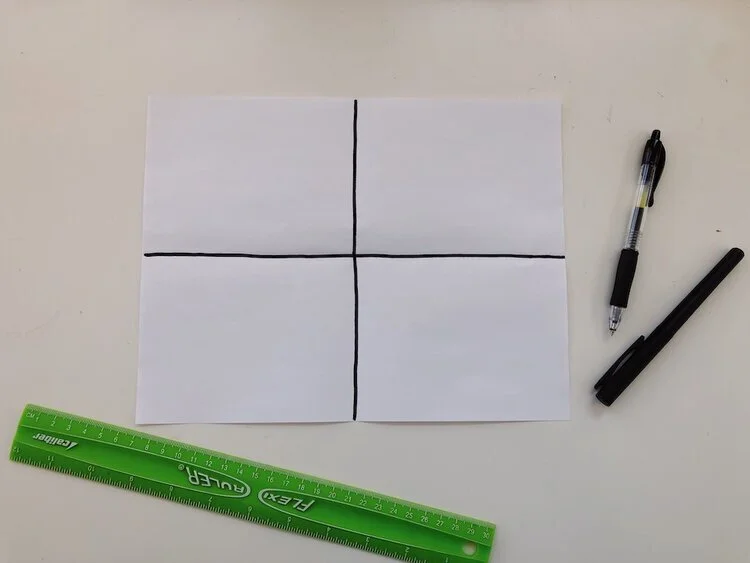 How To Draw A 4-Panel Comic — Katie Li: writer