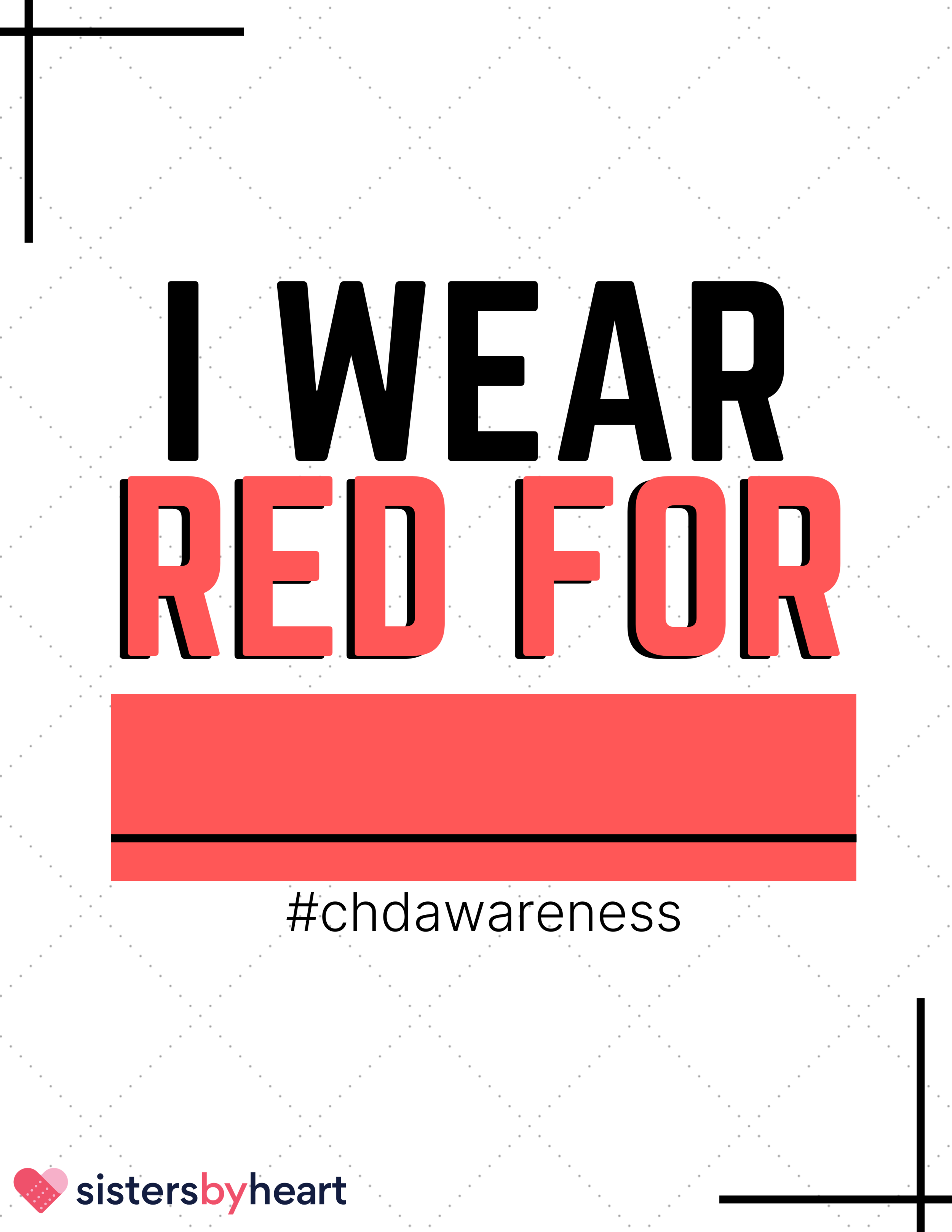 CHD Awareness Printables — Sisters by Heart