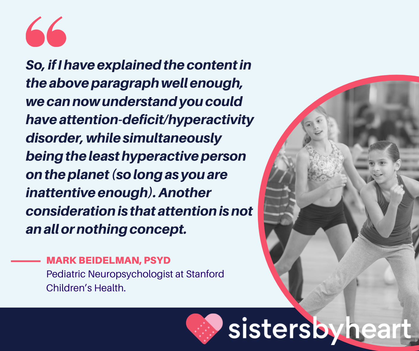 Understanding the ADHD Diagnosis — Sisters by Heart