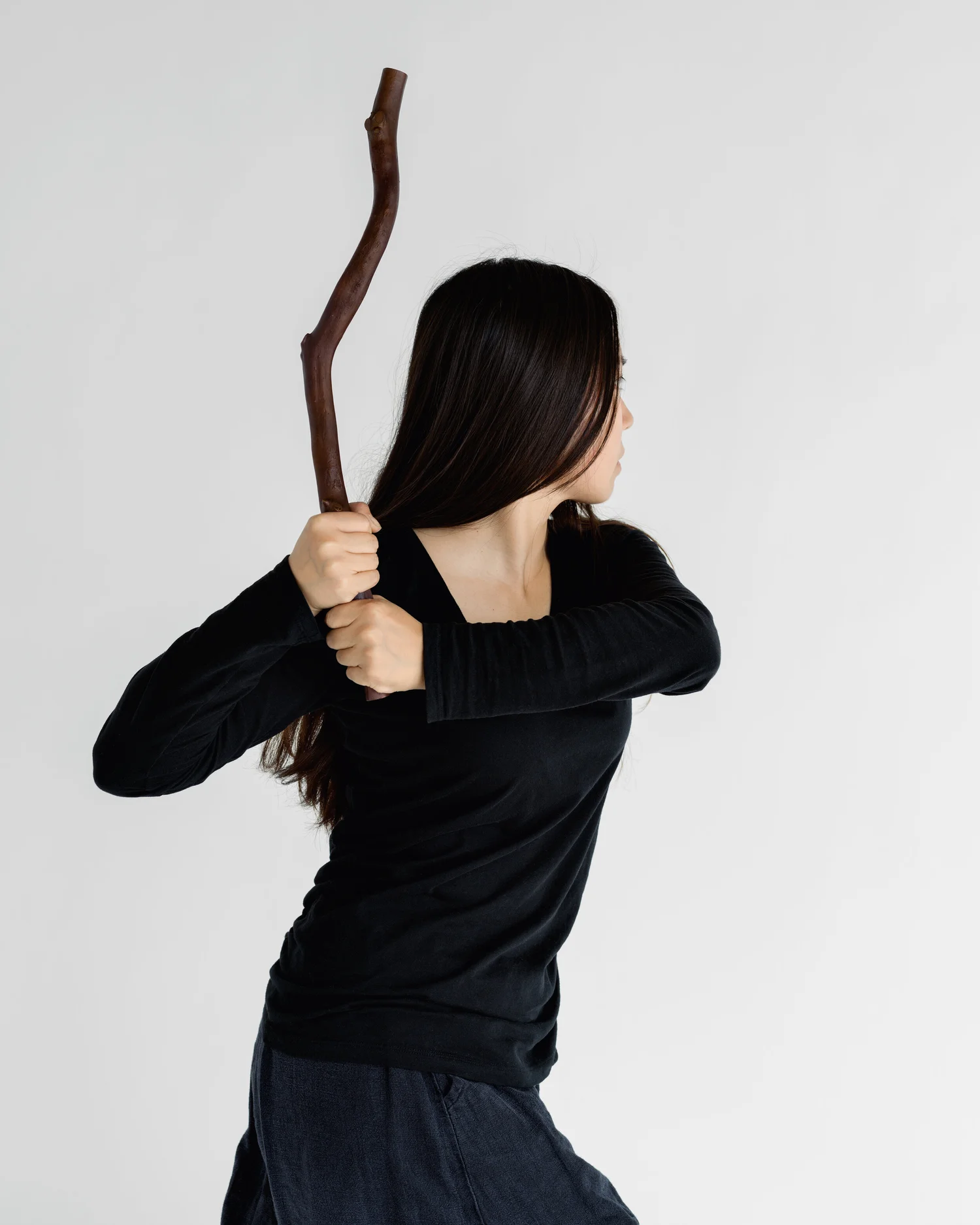 Nine Sticks in Nine Movements — Sharon Lockhart
