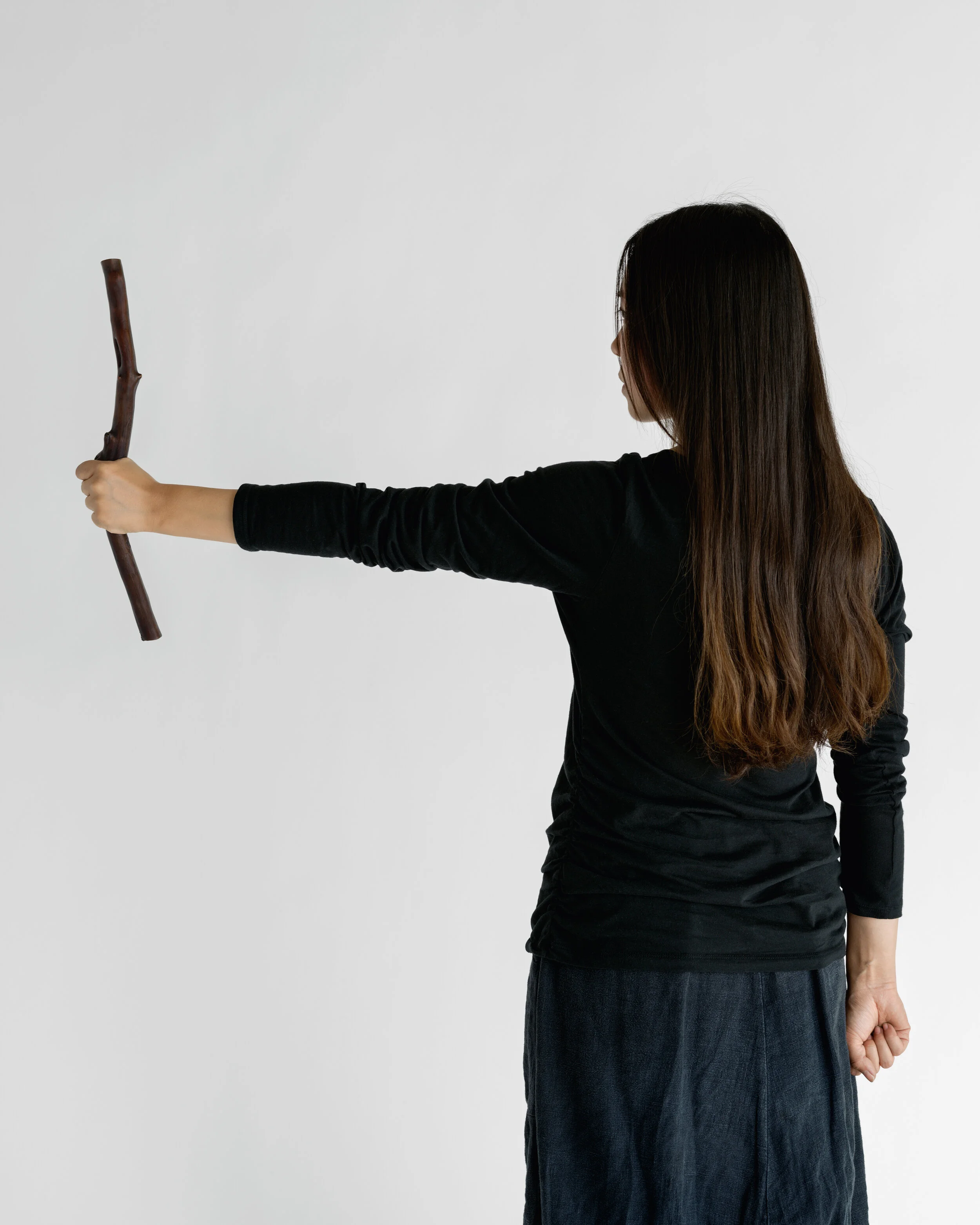 Nine Sticks in Nine Movements — Sharon Lockhart