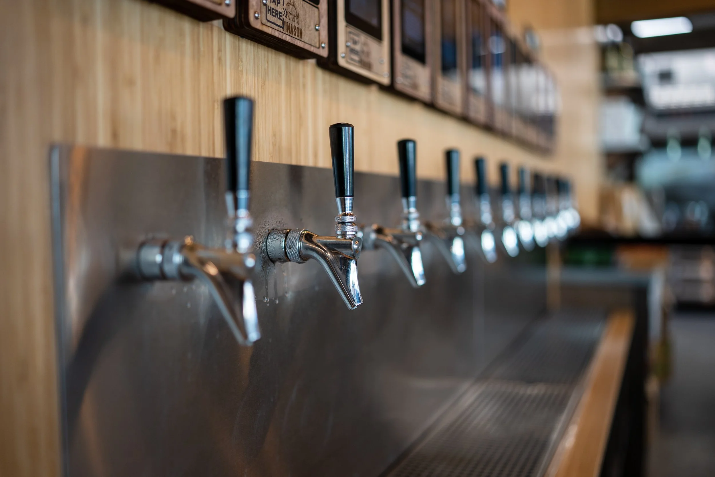 Self Serve Beer Wall — Vinason Pho Kitchen