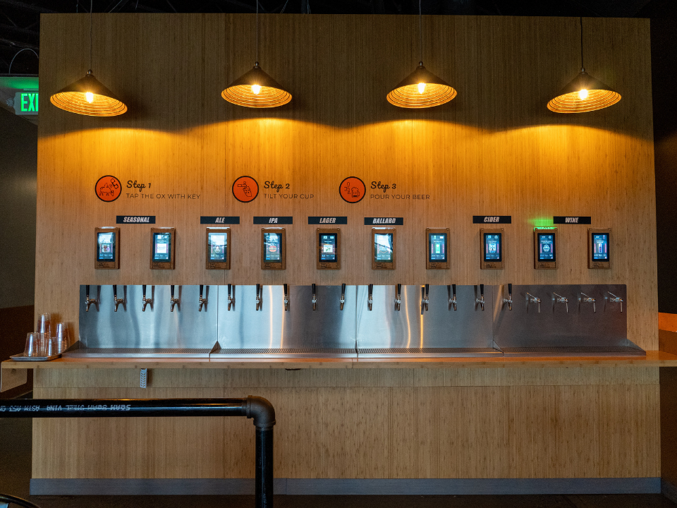 Self Serve Beer Wall — Vinason Pho Kitchen