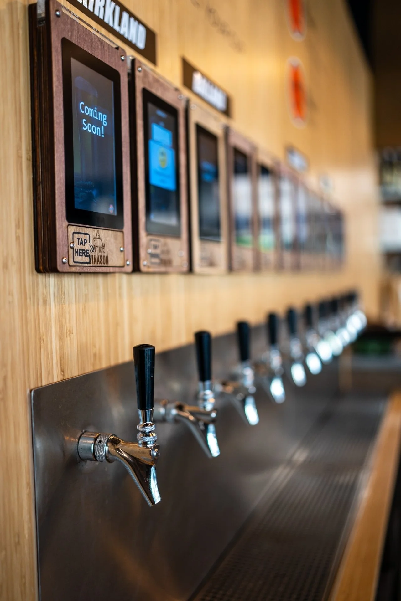 Self Serve Beer Wall — Vinason Pho Kitchen