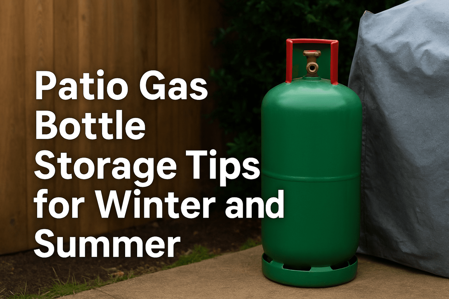 Patio Gas Bottle Storage Tips for Winter & Summer — Gas Bottles Wimbledon
