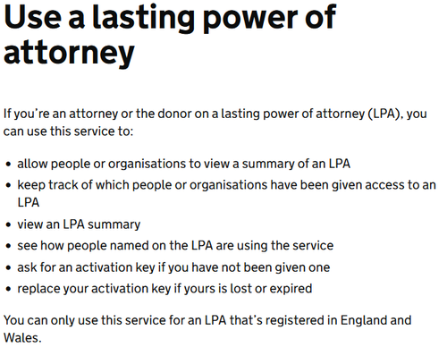 Lasting Power of Attorney: The difference between activation and ...
