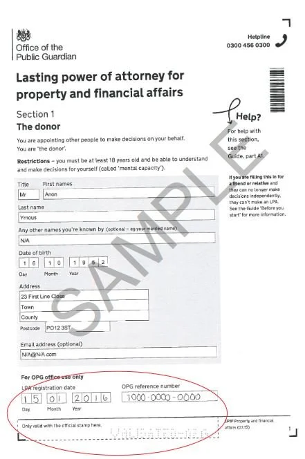 How do I get a new Activation Key? (Lasting Power of Attorney) — Speak ...