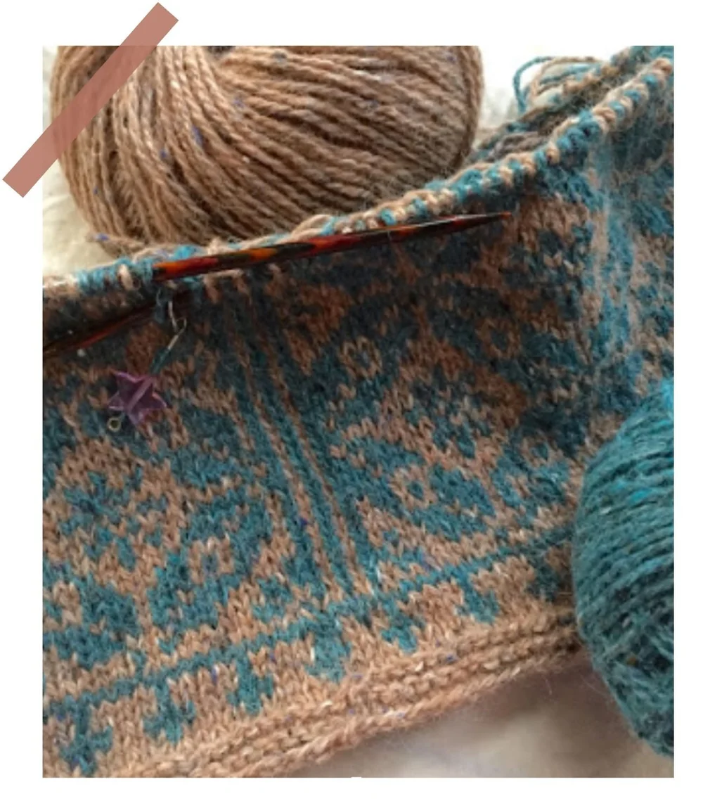 Colourful knits: Fairisle or Stranded Knitting Tips — Donna Jones Designs