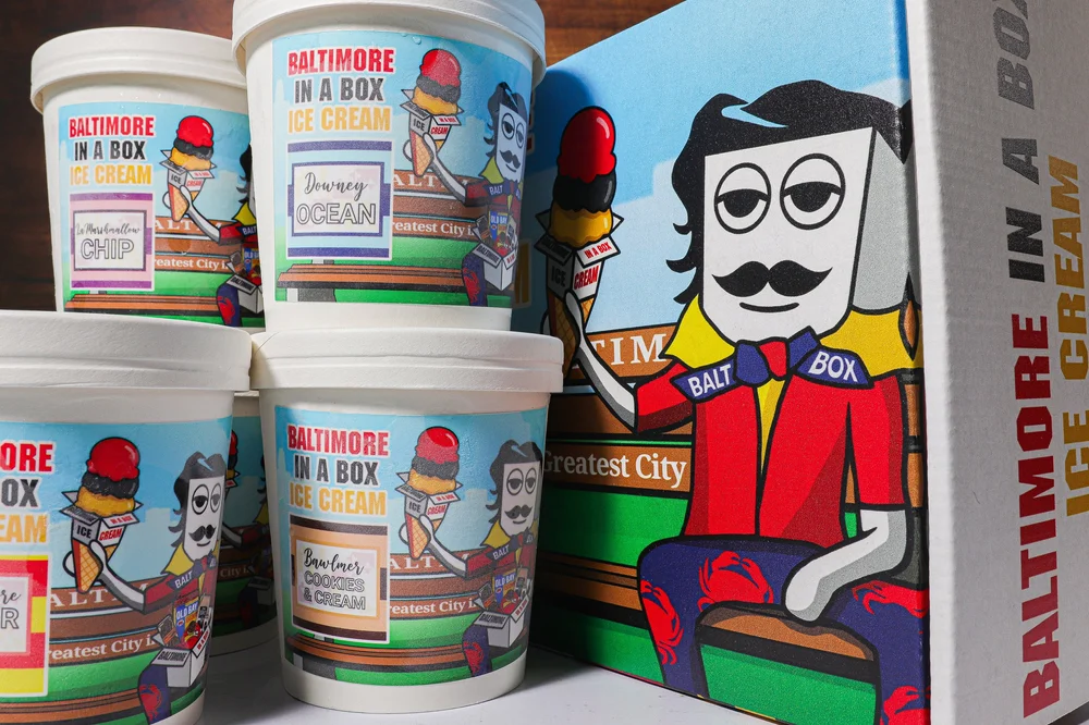 Baltimore in a Box Ice Cream