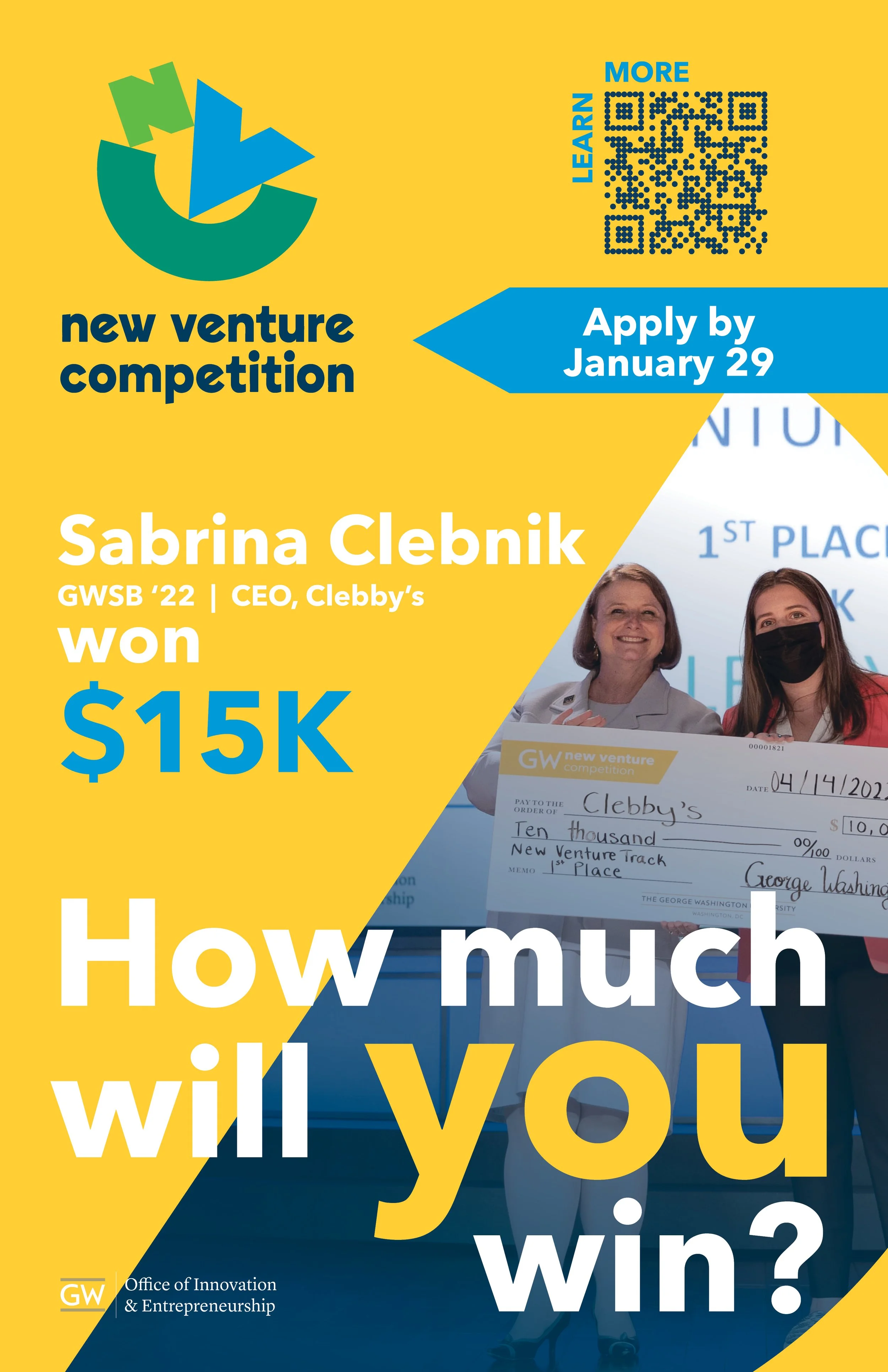 GW New Venture Competition Rebrand — Molly Benson | Designer