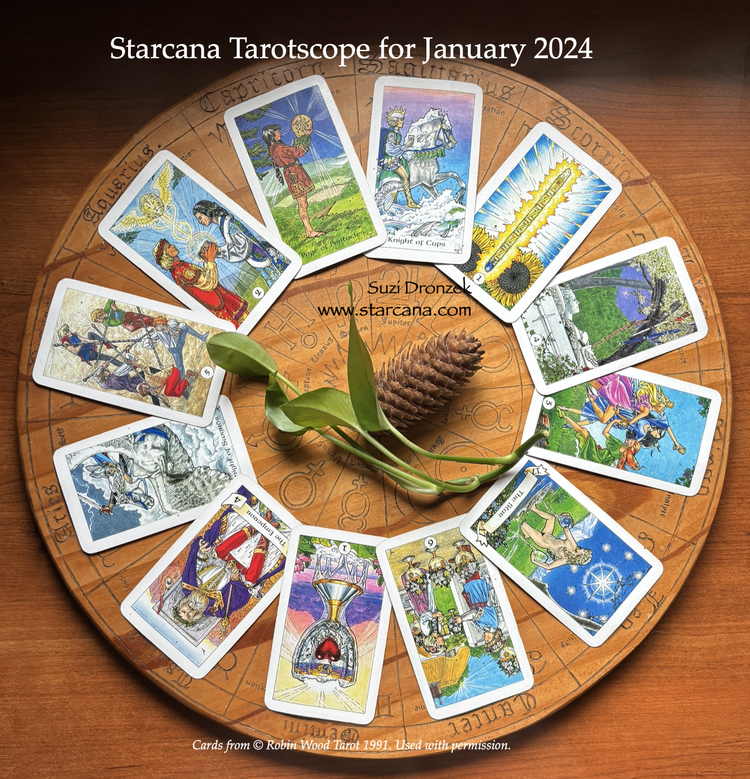 Tarotscope for January 2024, Tarotscopes Horoscope — Starcana Intuitive ...