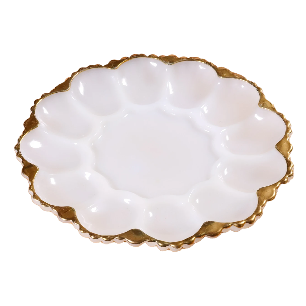 Vintage Deviled Egg Plates — dolly & bud