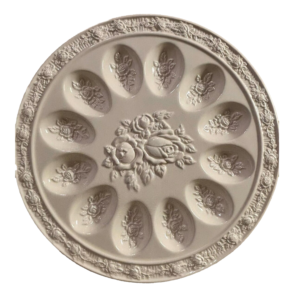 Vintage Deviled Egg Plates — dolly & bud