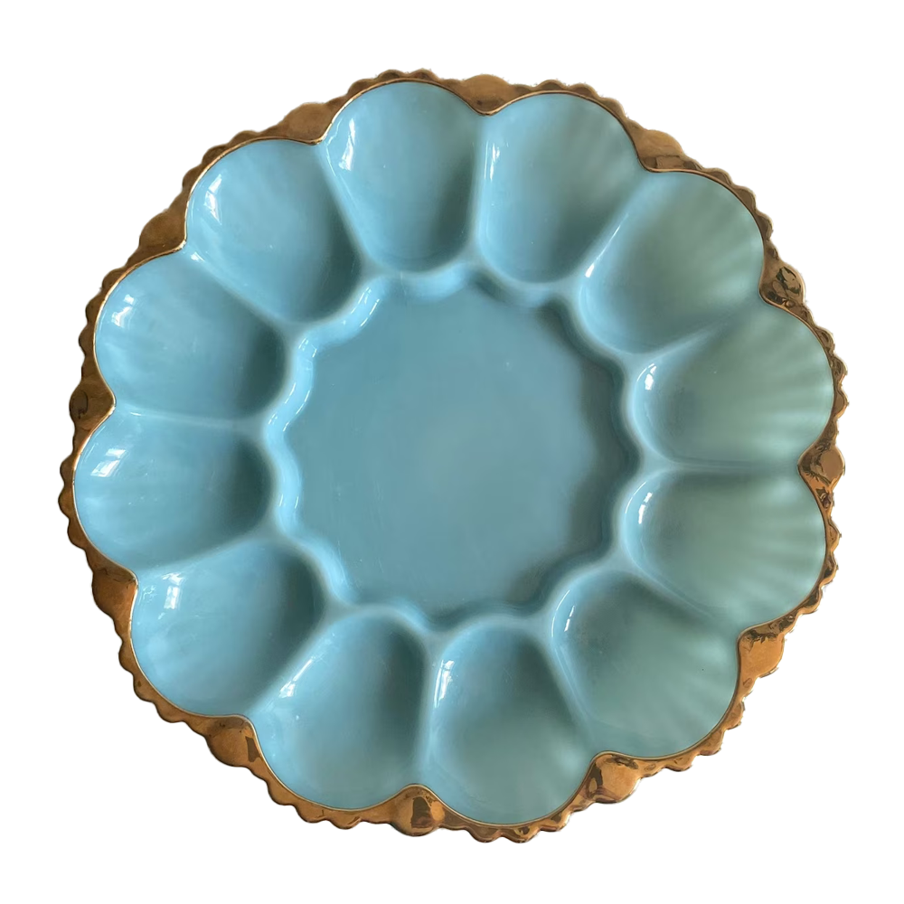 Vintage Deviled Egg Plates — dolly & bud
