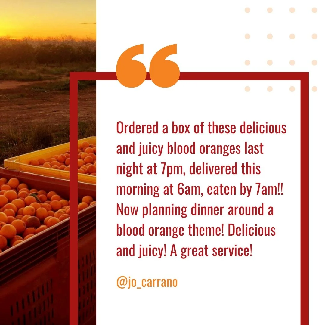 Redbelly Blood Oranges
