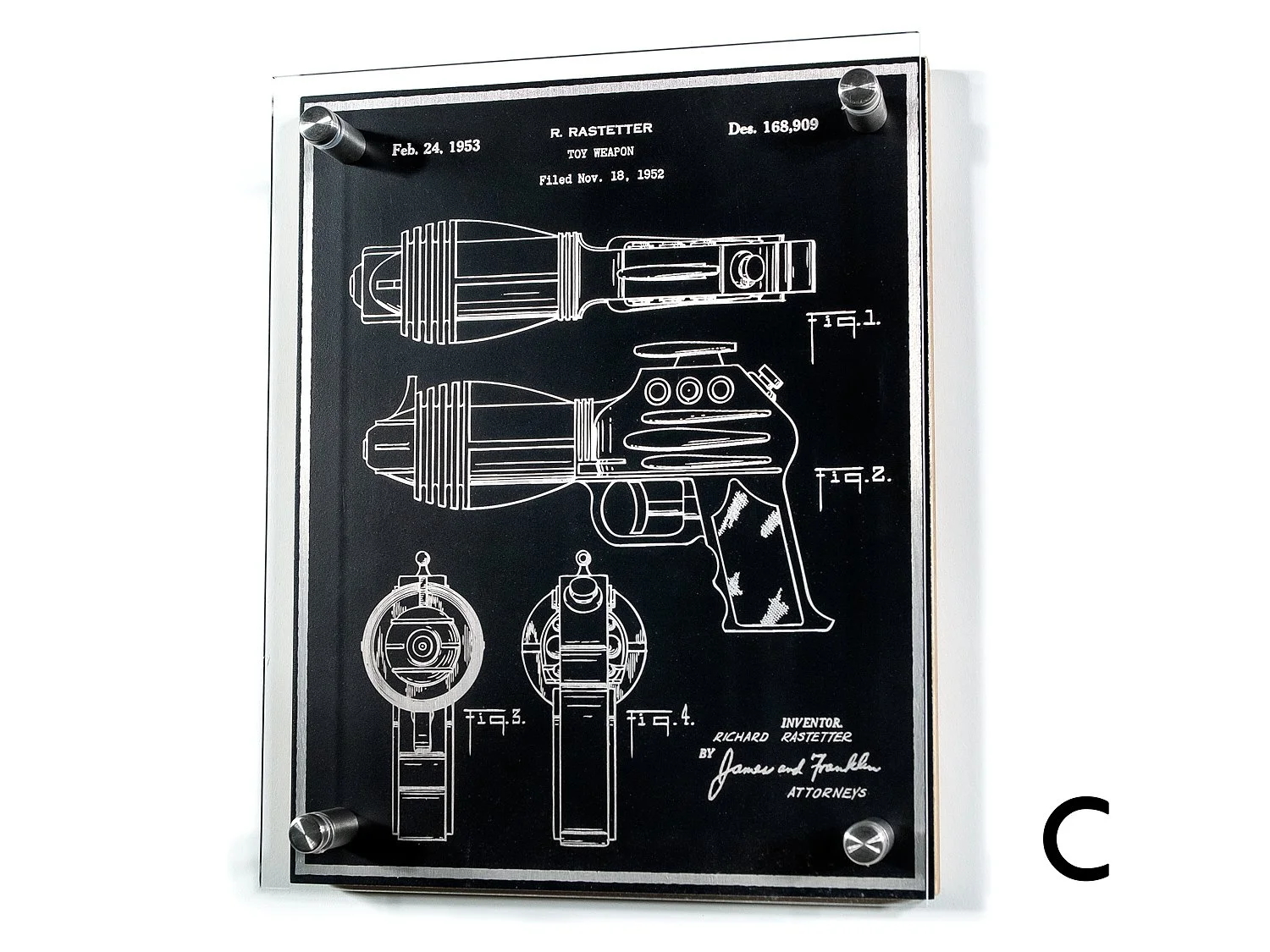 Retro Ray Gun Push Sticks — Wesley Treat