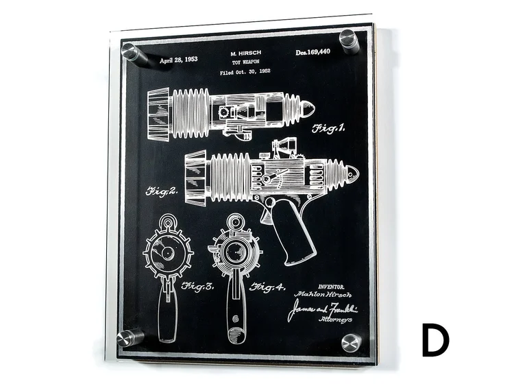 Retro Ray Gun Push Sticks — Wesley Treat