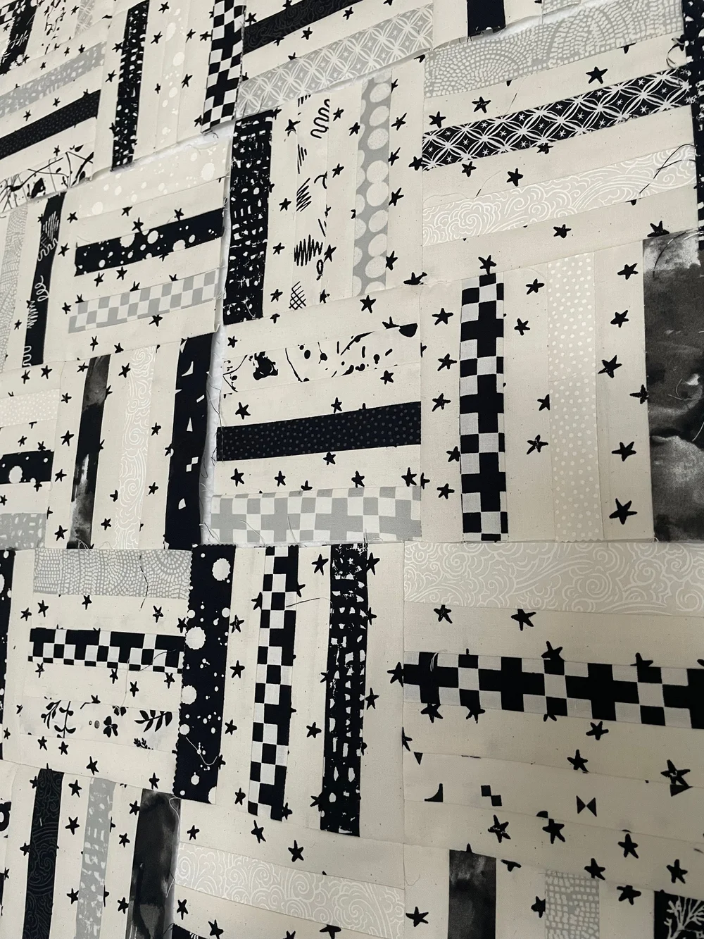 Joyful Stripes - Ruby Star Society - Achroma fabric version — Allison ...