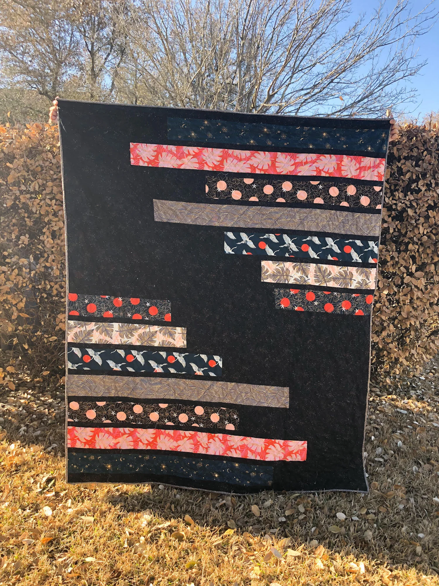 Twin Stripes Pattern Testers’ Quilts — Allison Ramsing