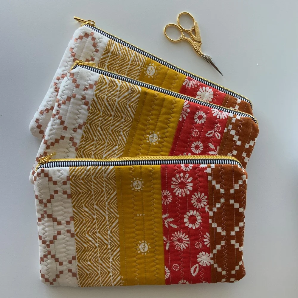 Color Swatches Zipper Pouch — Allison Ramsing