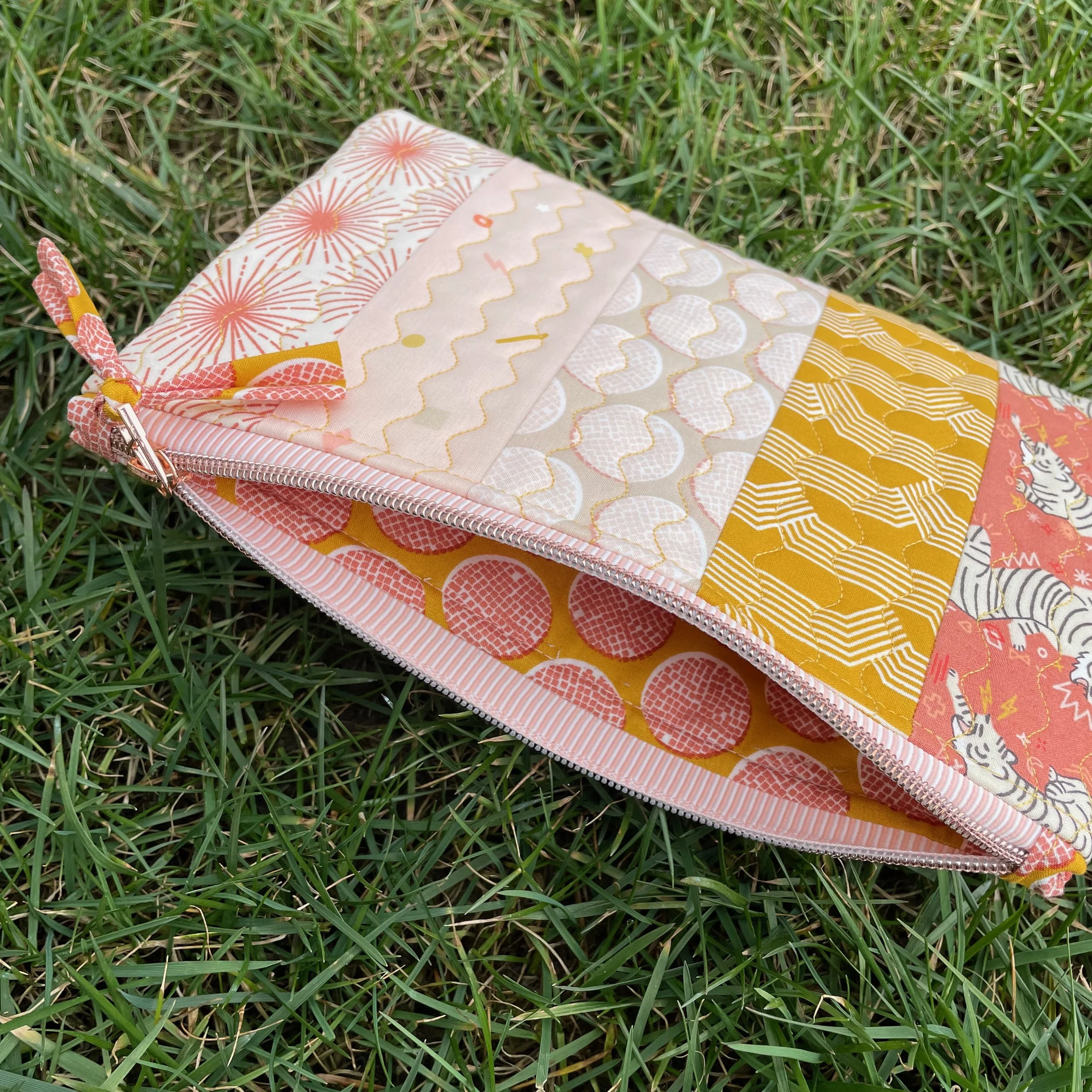Color Swatches Zipper Pouch - Ruby Star Society Sunbeam Fabric ...