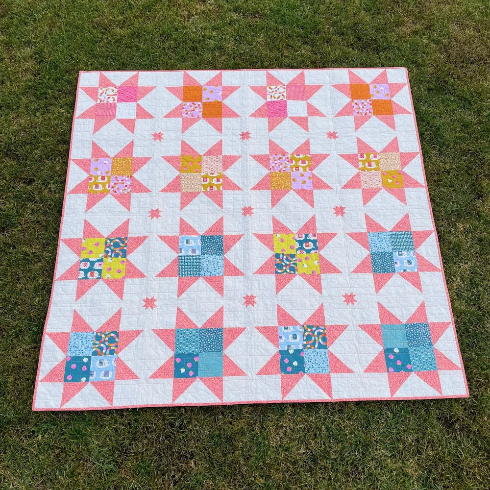 Charm Pack Stars - Large Throw - Ruby Star Society Picture Book — Allison Ramsing