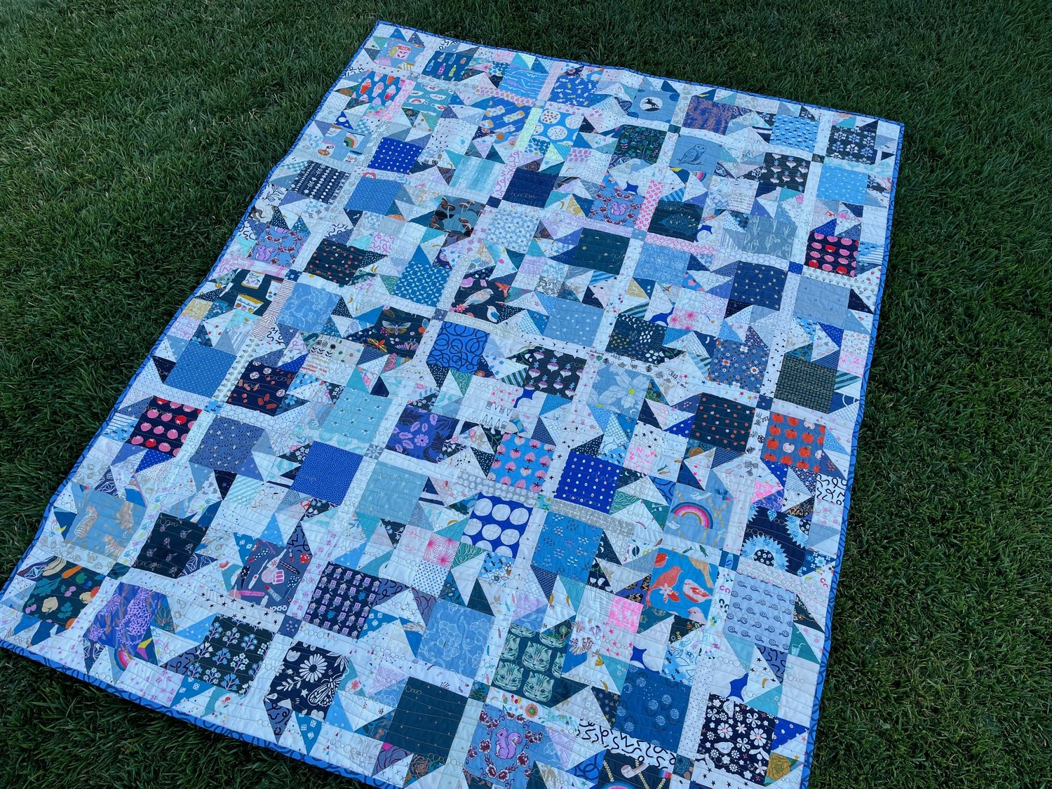 Charm Pack Bear Paw Quilt Block Pattern — Allison Ramsing