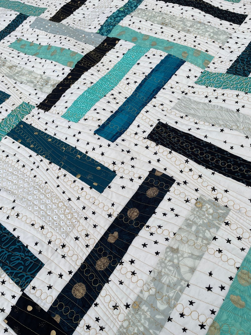 Joyful Stripes 2.0 - Ruby Star Society Winter Fat Quarter/Starry ...