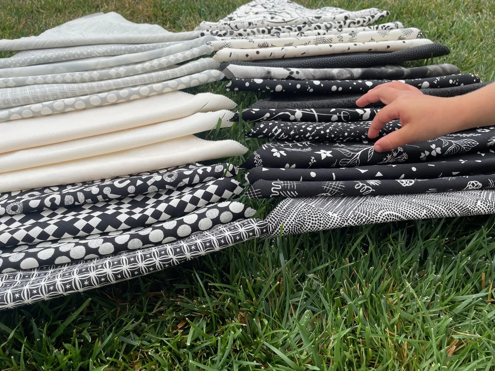 Joyful Stripes - Ruby Star Society - Achroma fabric version — Allison ...