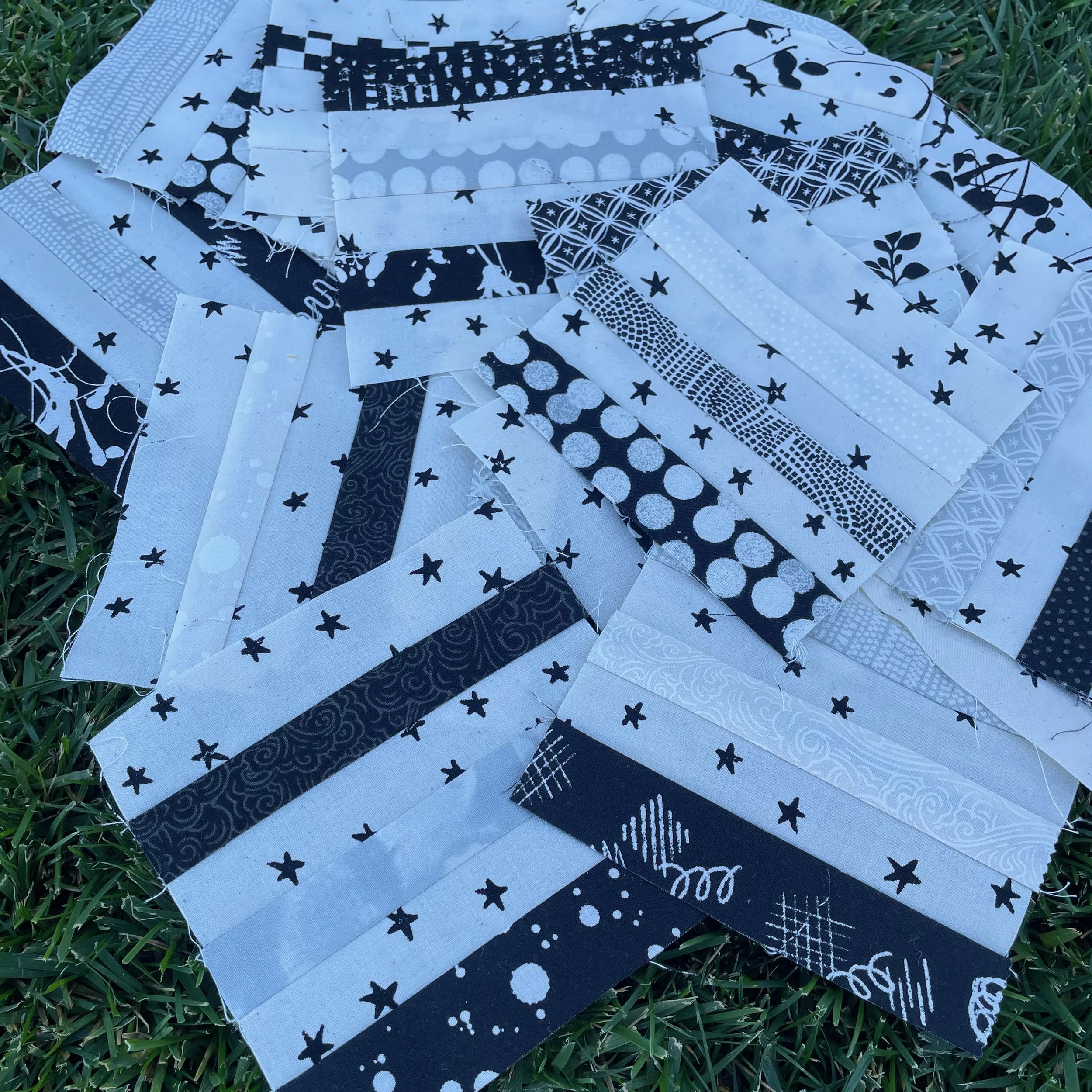 Joyful Stripes - Ruby Star Society - Achroma fabric version — Allison ...