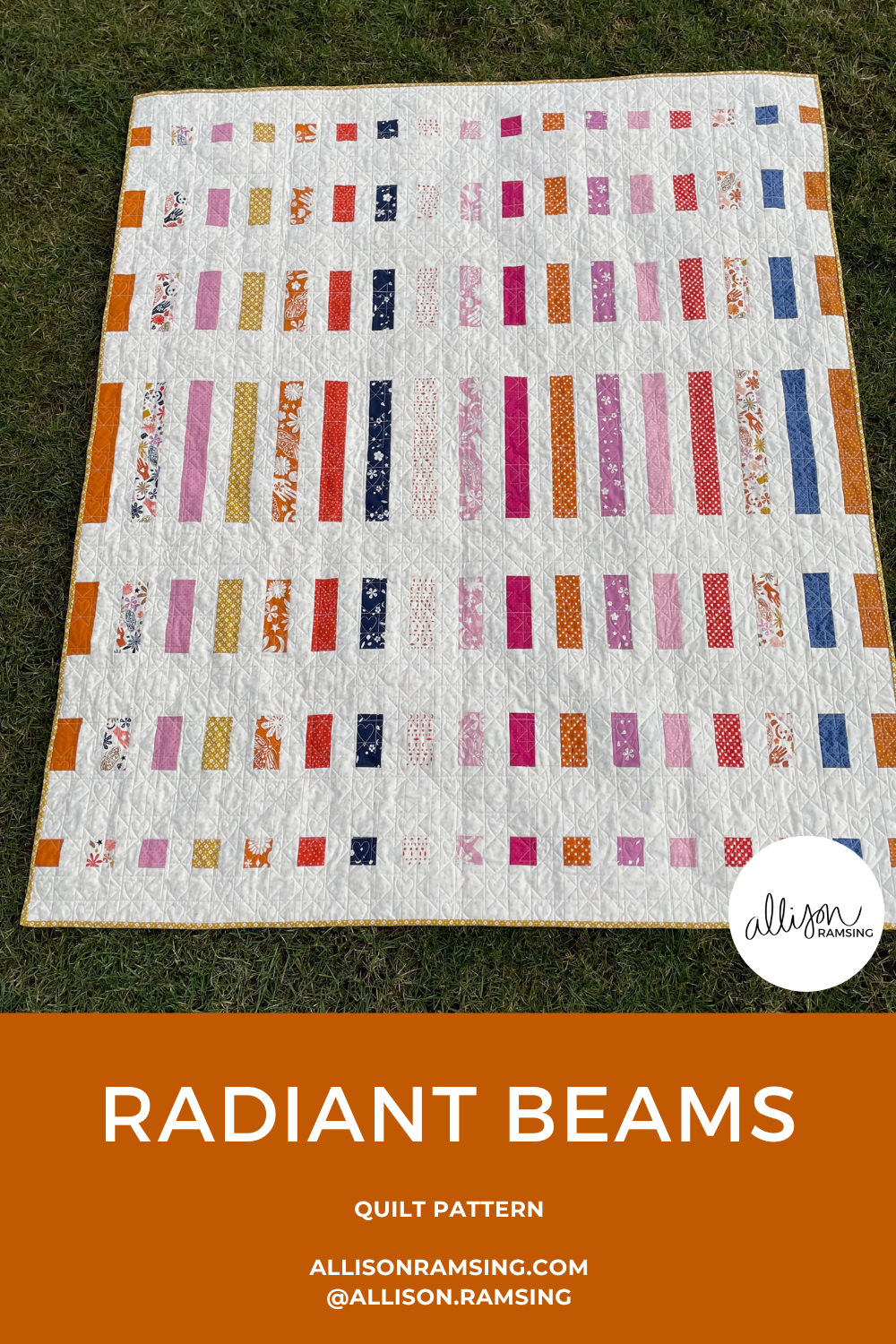 Radiant Beams - Cover Quilt - Ruby Star Society Moonglow — Allison Ramsing