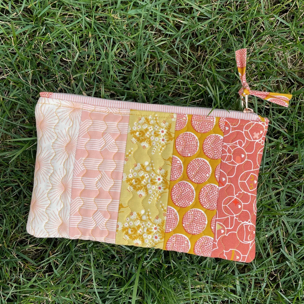 Color Swatches Zipper Pouch - Ruby Star Society Sunbeam Fabric ...