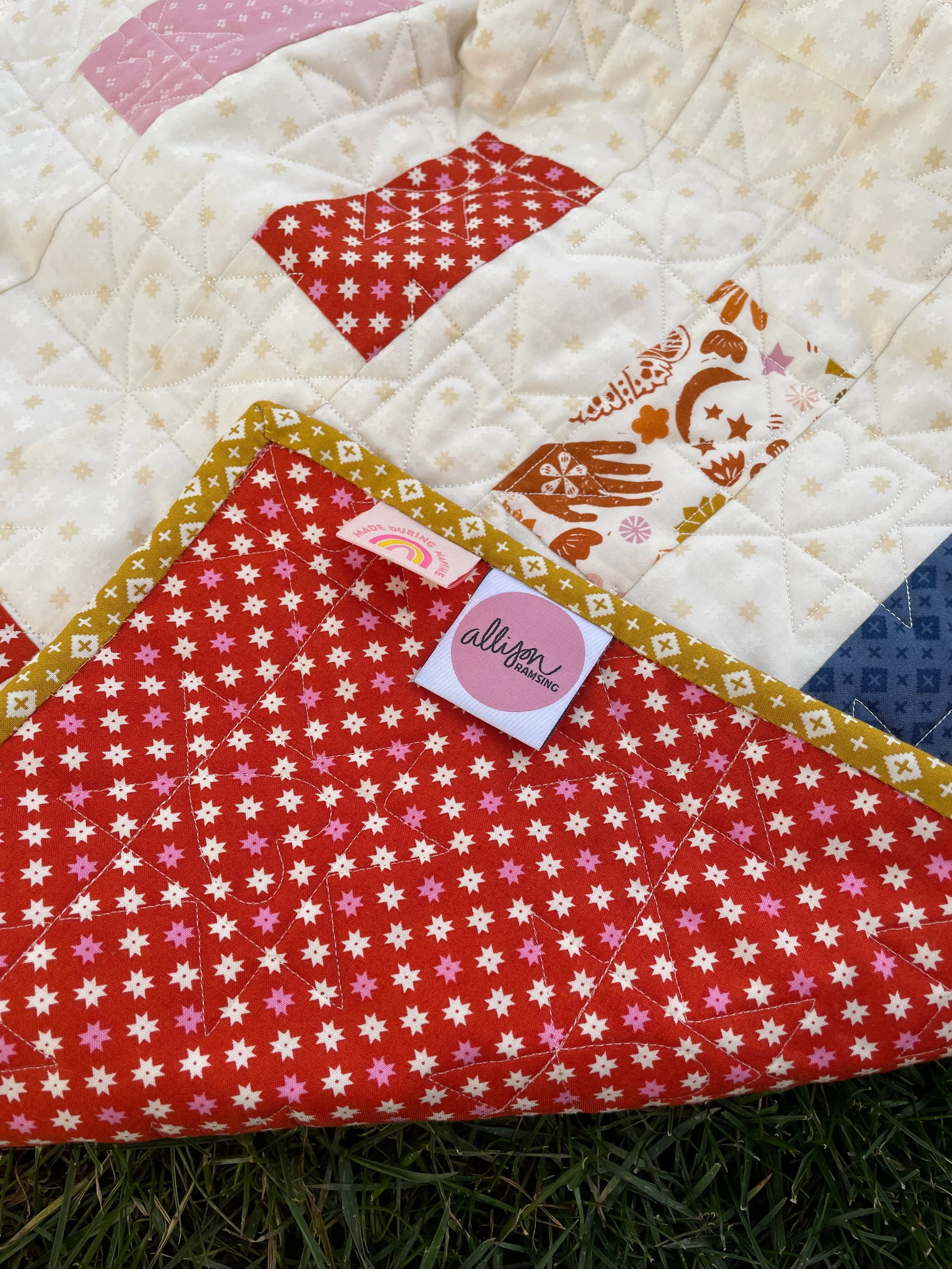 Radiant Beams - Cover Quilt - Ruby Star Society Moonglow — Allison Ramsing