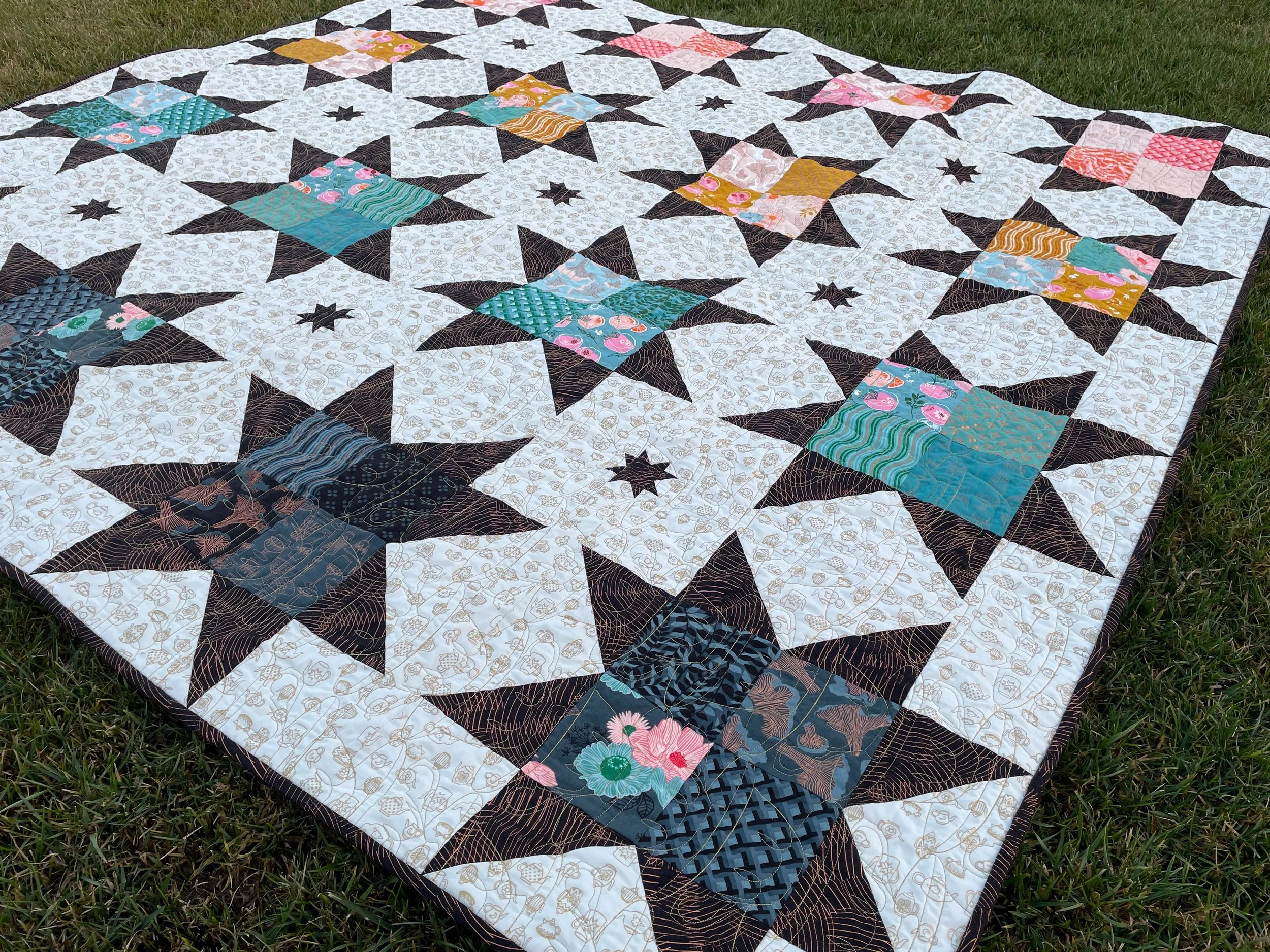 Charm Pack Stars - Large Throw - Ruby Star Society Elixir — Allison Ramsing