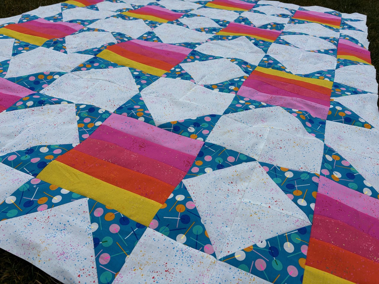 Sawtooth Stripes 2.0 - Ruby Star Society Speckled and Eye Candy version ...