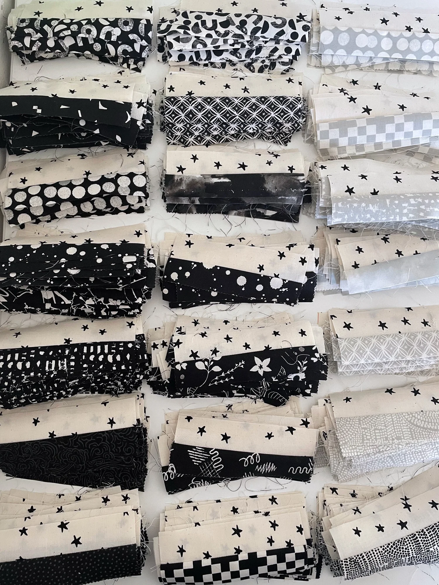 Joyful Stripes - Ruby Star Society - Achroma fabric version — Allison Ramsing