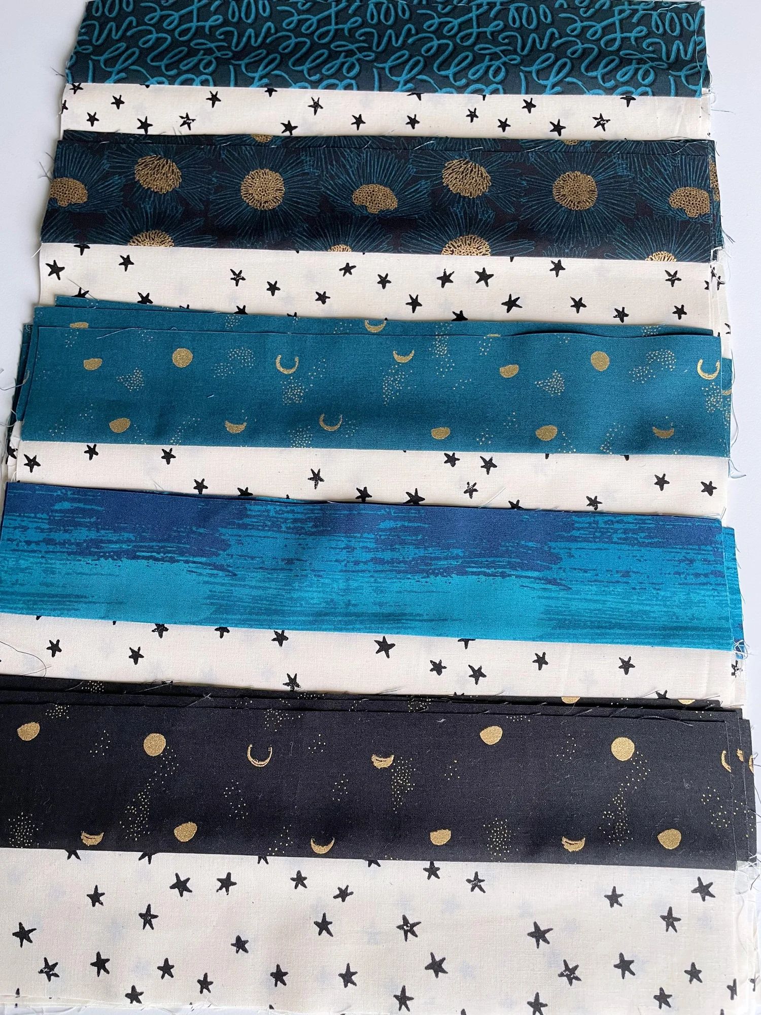 Joyful Stripes 2.0 - Ruby Star Society Winter Fat Quarter/Starry ...