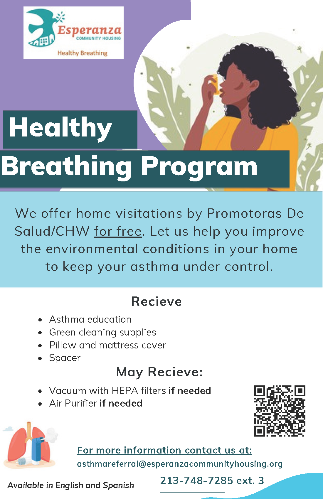 Healthy Breathing — Esperanza Community Housing
