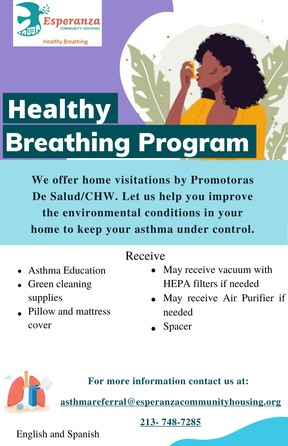 Healthy Breathing — Esperanza Community Housing