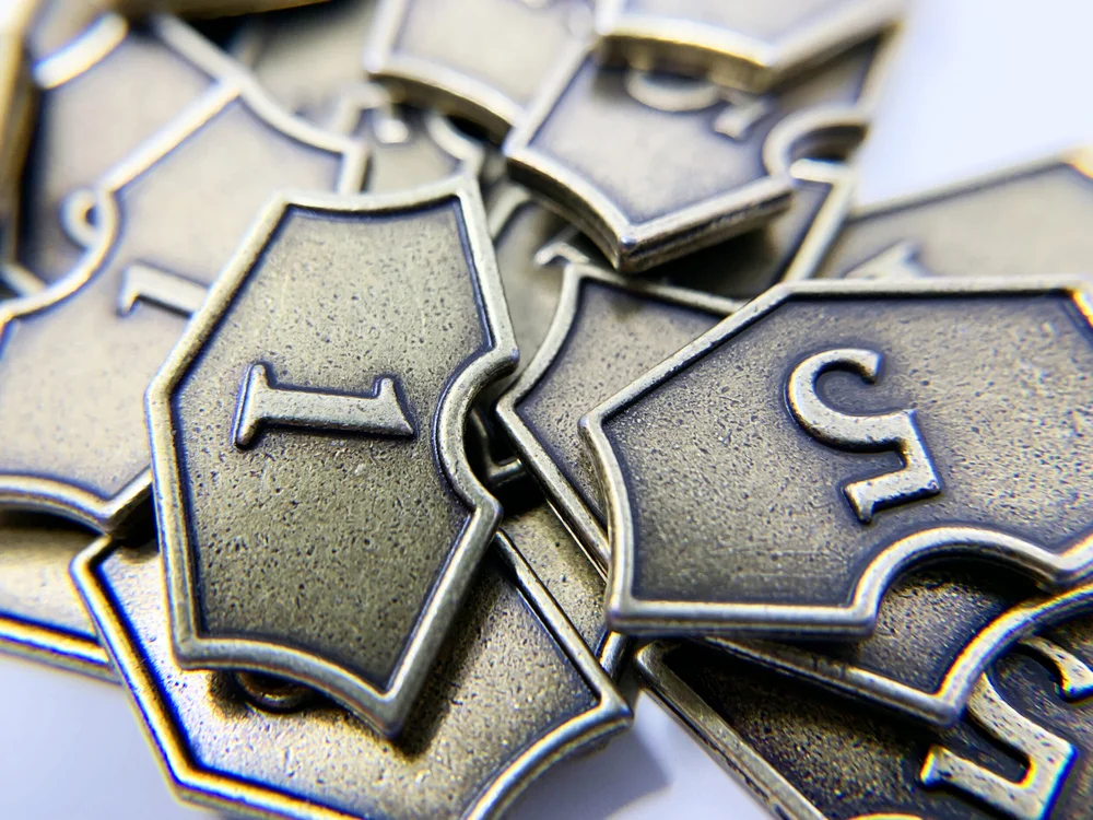 MTG Metal Buff Counters — Citadel Black