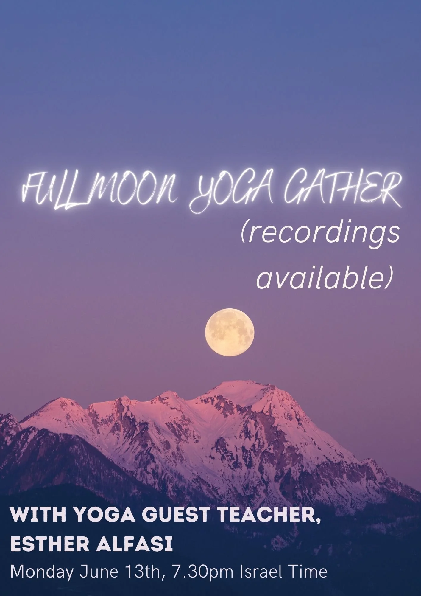 Jewish Yoga, Jewish Meditation, Prenatal Yoga, Women's Yoga, Jewish ...