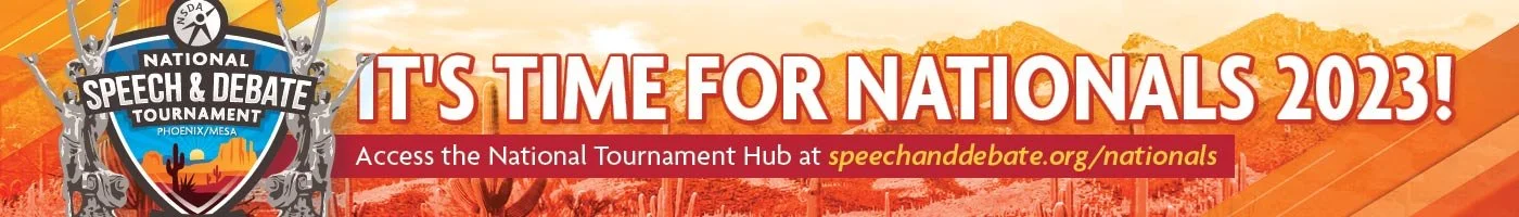 NSDA Nationals — AA Speech & Debate