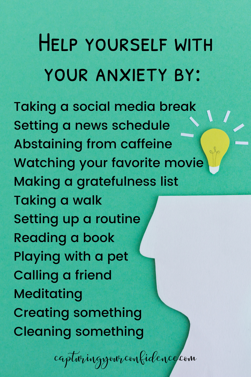 13 Things to Do When You're Worried About Everything — Capturing Your ...
