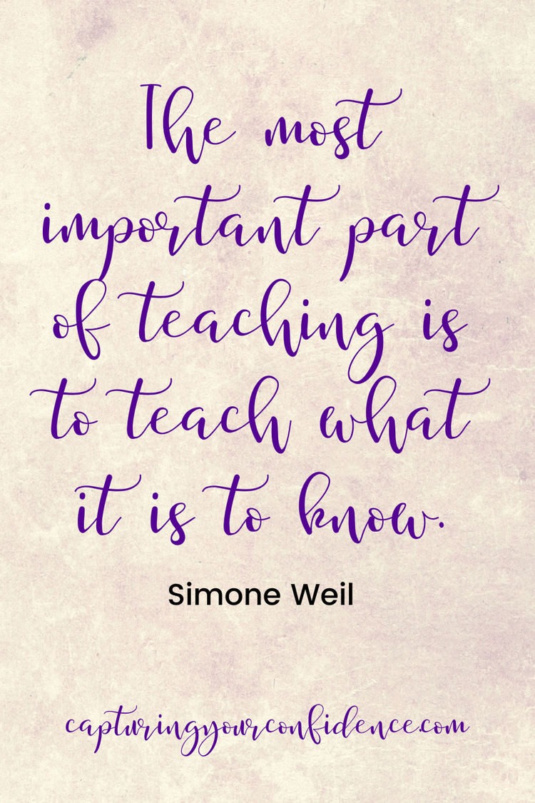 50 Inspirational Quotes for Teachers — Capturing Your Confidence