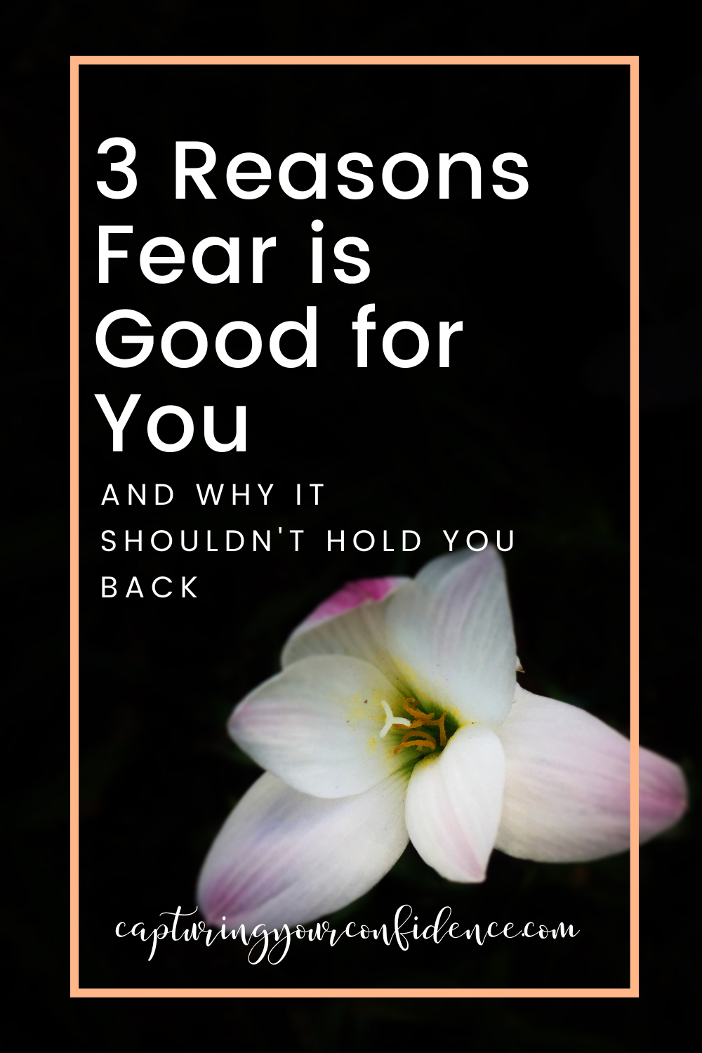 Why a Little Fear Isn’t Just Normal, It’s Good — Capturing Your Confidence
