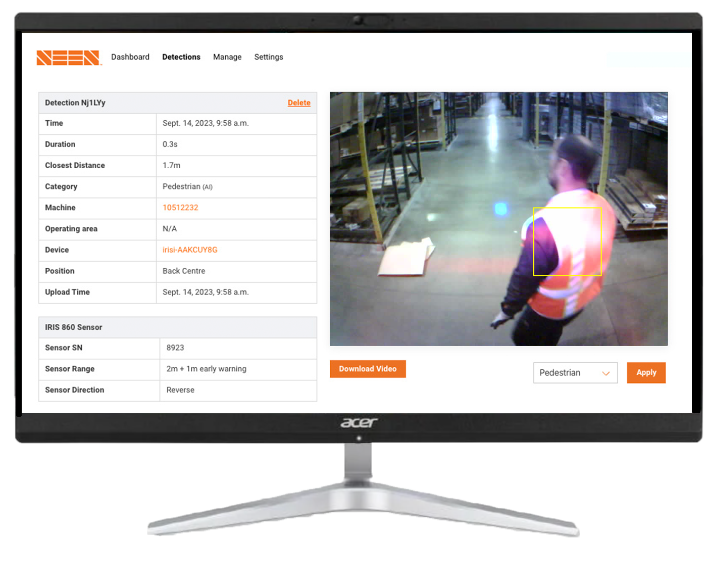 SEEN Safety Pedestrian Proximity System — Seen Safety