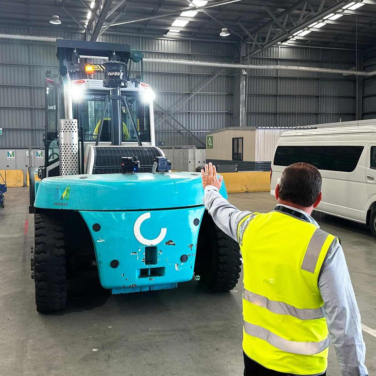 SEEN pedestrian detection sensor for forklifts — Seen Safety