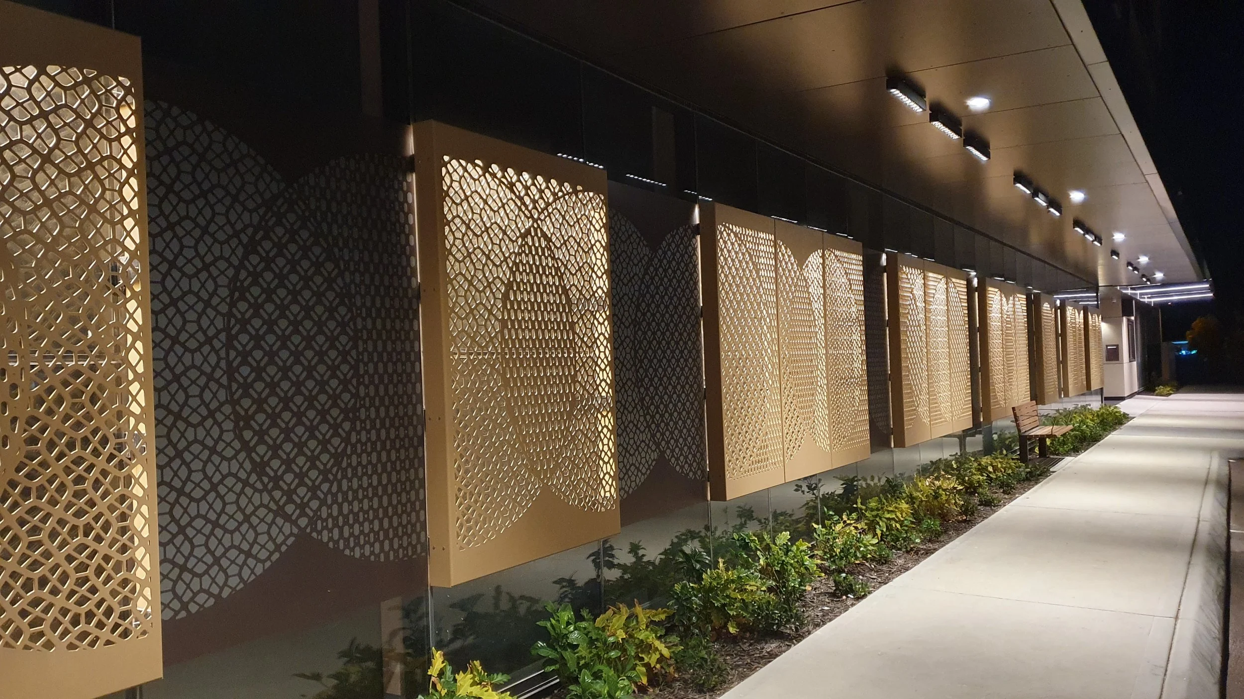 Perforated Metal: Opportunities for Integrated Public Art — Forlano Design -Award winning public ...