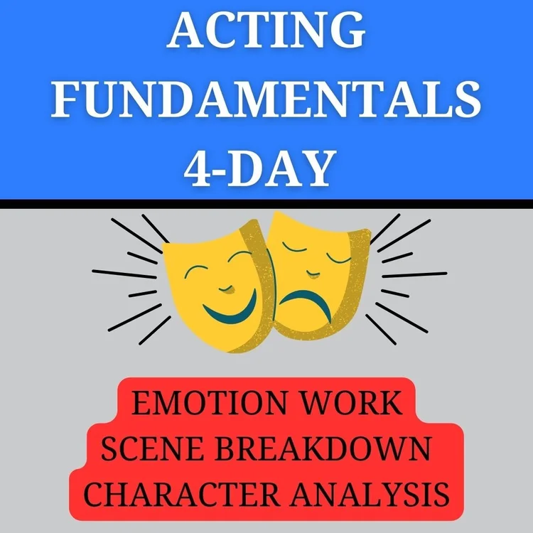 Youth 4-Day Acting Fundamentals: Quick-Start Training for Young Actors ...