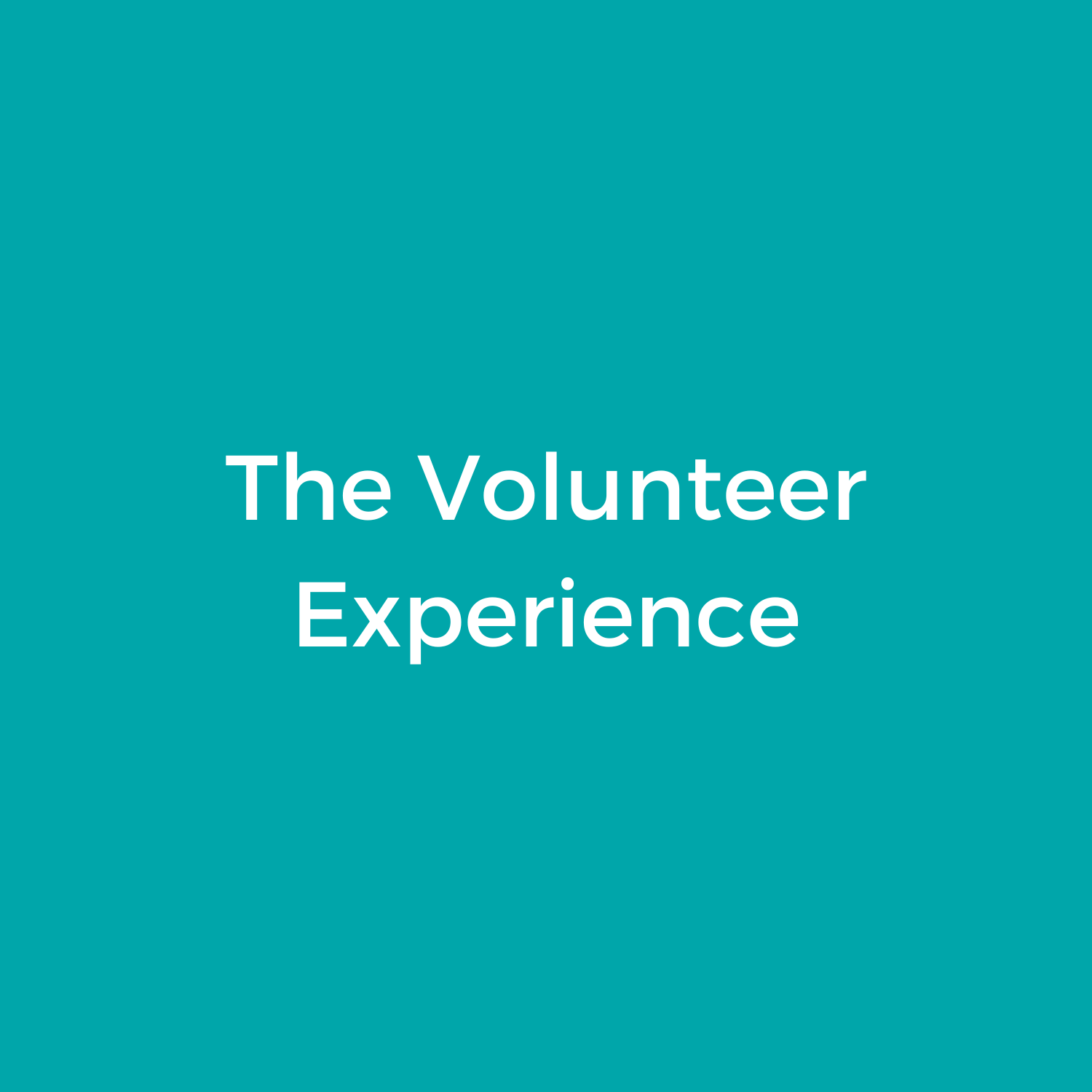 Toolkit Modules — Volunteer West